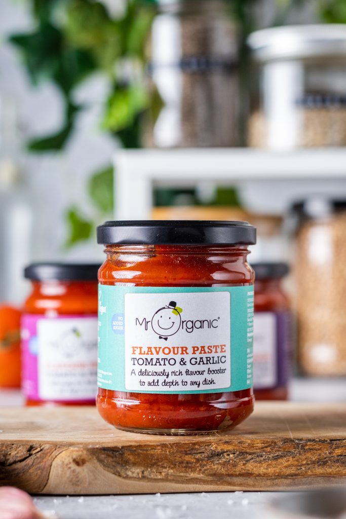 Tomato & Garlic Flavour Paste - Mr Organic